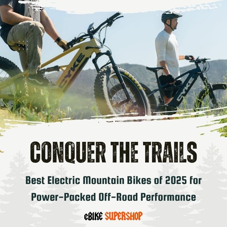 Conquer the Trails: Best Electric Mountain Bikes of 2025 for Off-Road ...