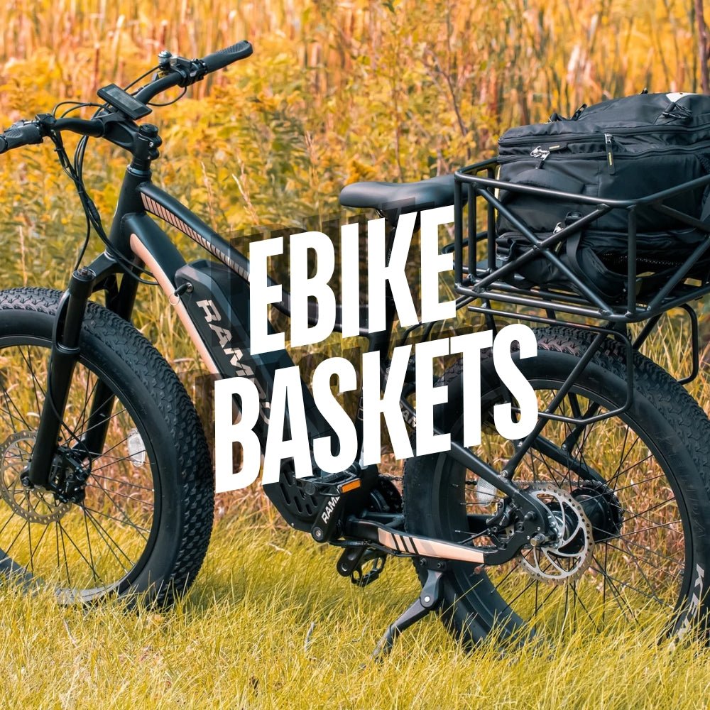 Baskets and Bags for eBikes: Carry Your Gear with Ease and Style