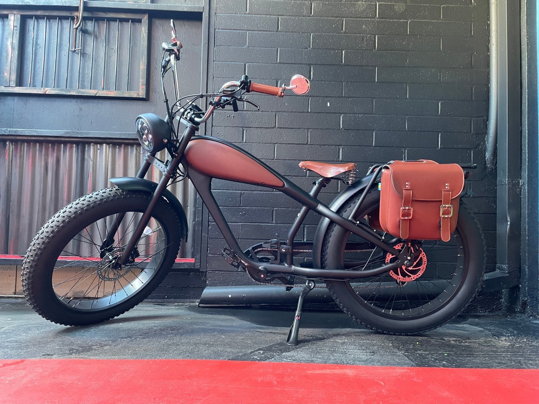 Vintage Fat Tire Electric Bikes | Cool Moto Style eBikes | Cafe Racer ...