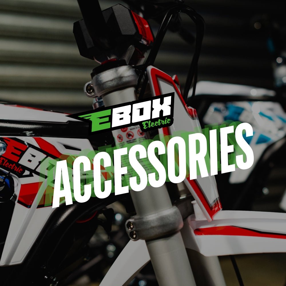 EBOX Electric Bike Accessories - Pitbike & Electric Dirt Bike Upgrades