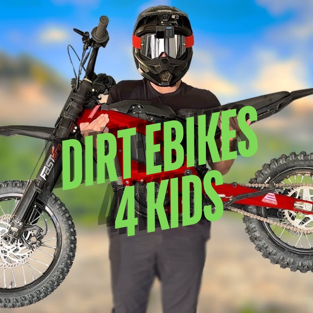 Electric Dirt Bikes for Kids: Safe, Fun, and Adventure-Ready Rides - eBike Super Shop