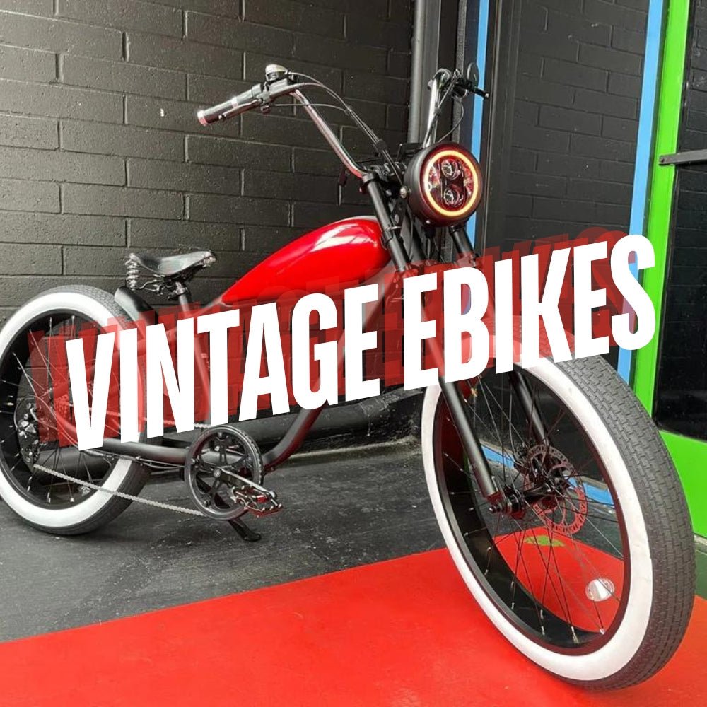 Vintage Electric Bikes Cafe Collection: Timeless Style Meets Modern Tech