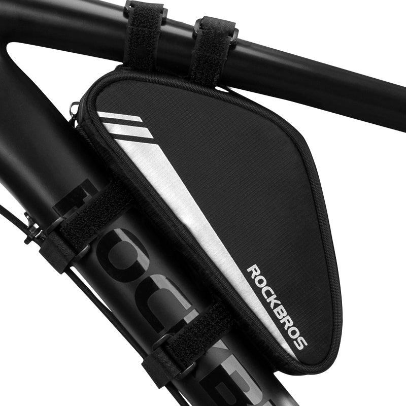 ROCKBROS 0.7L Bicycle Frame Bag - Reflective, Tool-free Install | eBike ...