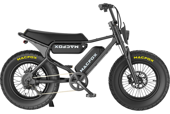eBike Macfox X7 - Black - In a Box - X7 Trim | eBike Super Shop
