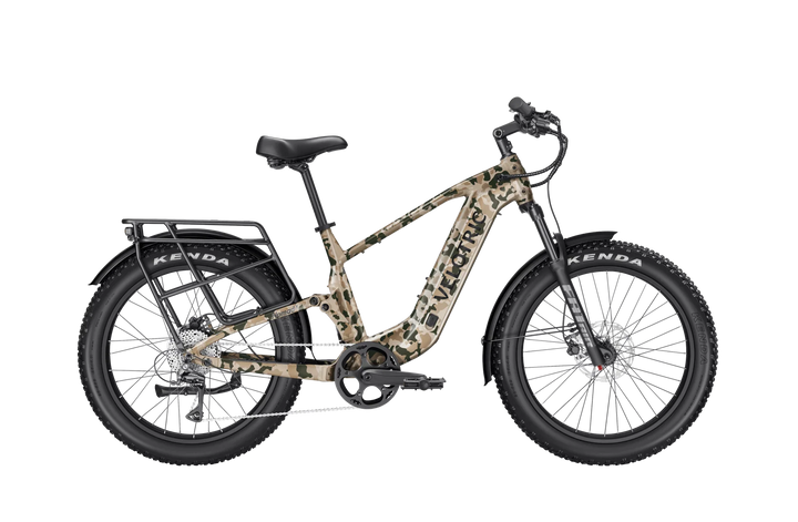eBike Velotric Nomad 2X - High Step - Multi-Terrain Camo - In a Box ...