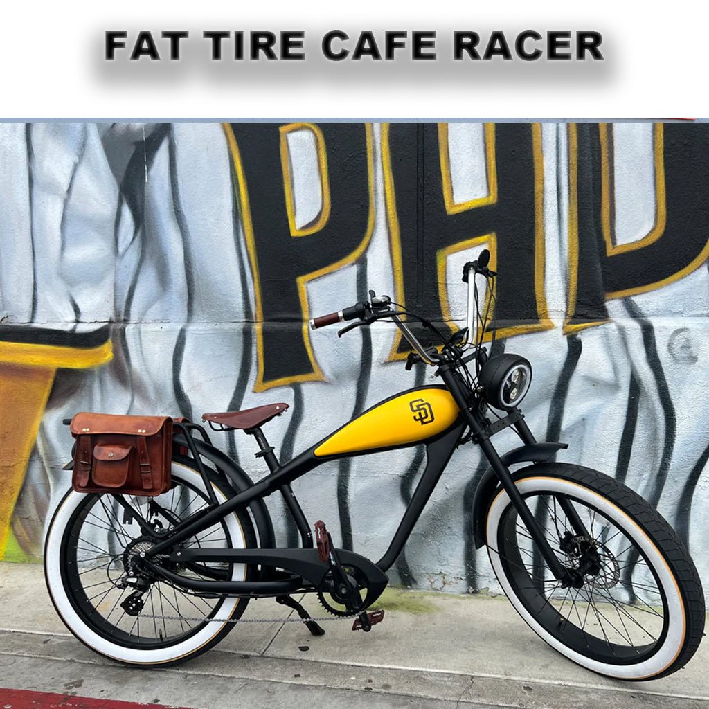 Custom Cheetah Plus Wasp Edition Electric Fat Tire eBike – 750W Black ...