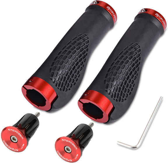 Grips - Black and Red | eBike Super Shop