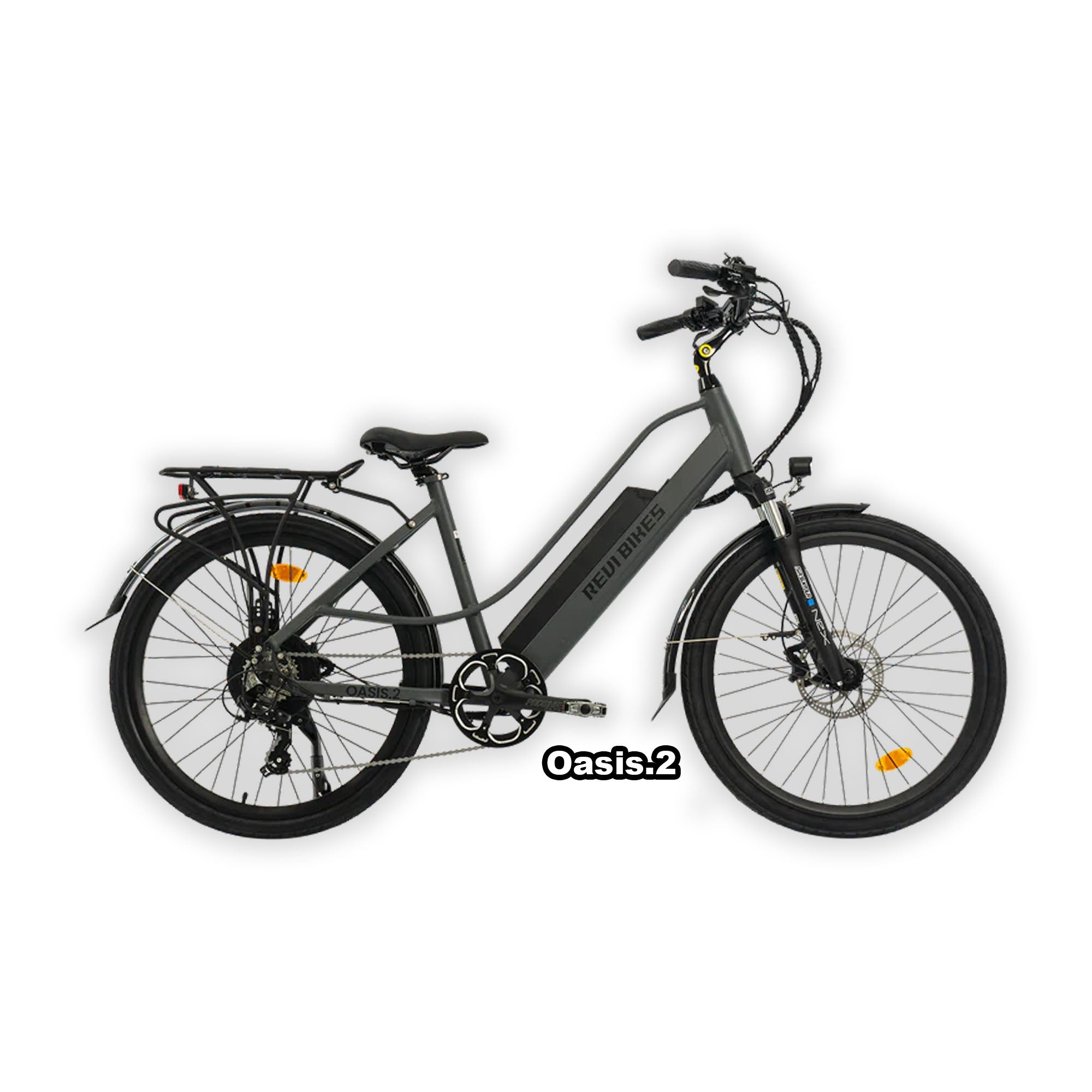 eBike Revi Oasis.2 - Step Over - Antracit - In a Box | eBike Super Shop