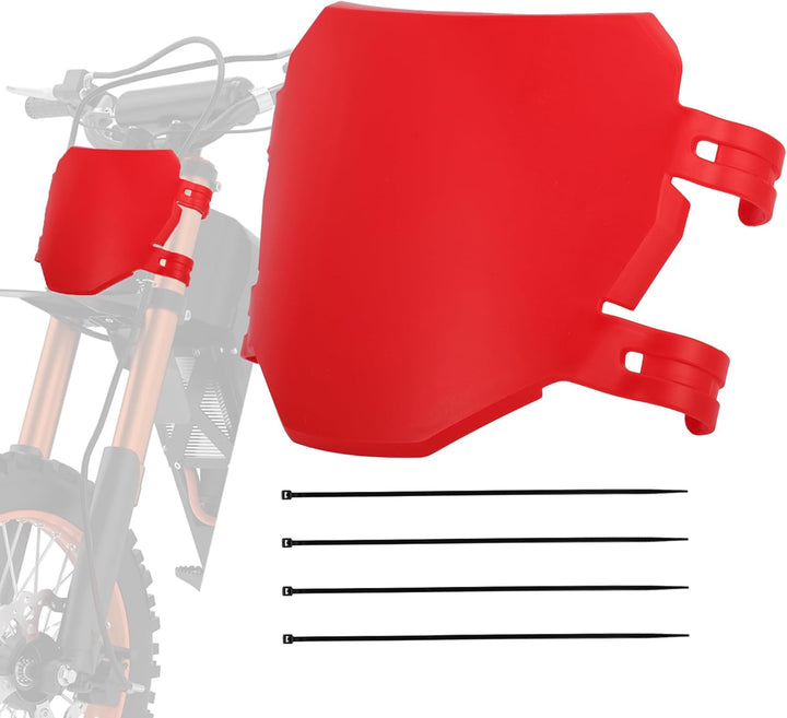 eMOTO Number Plate - Red | eBike Super Shop