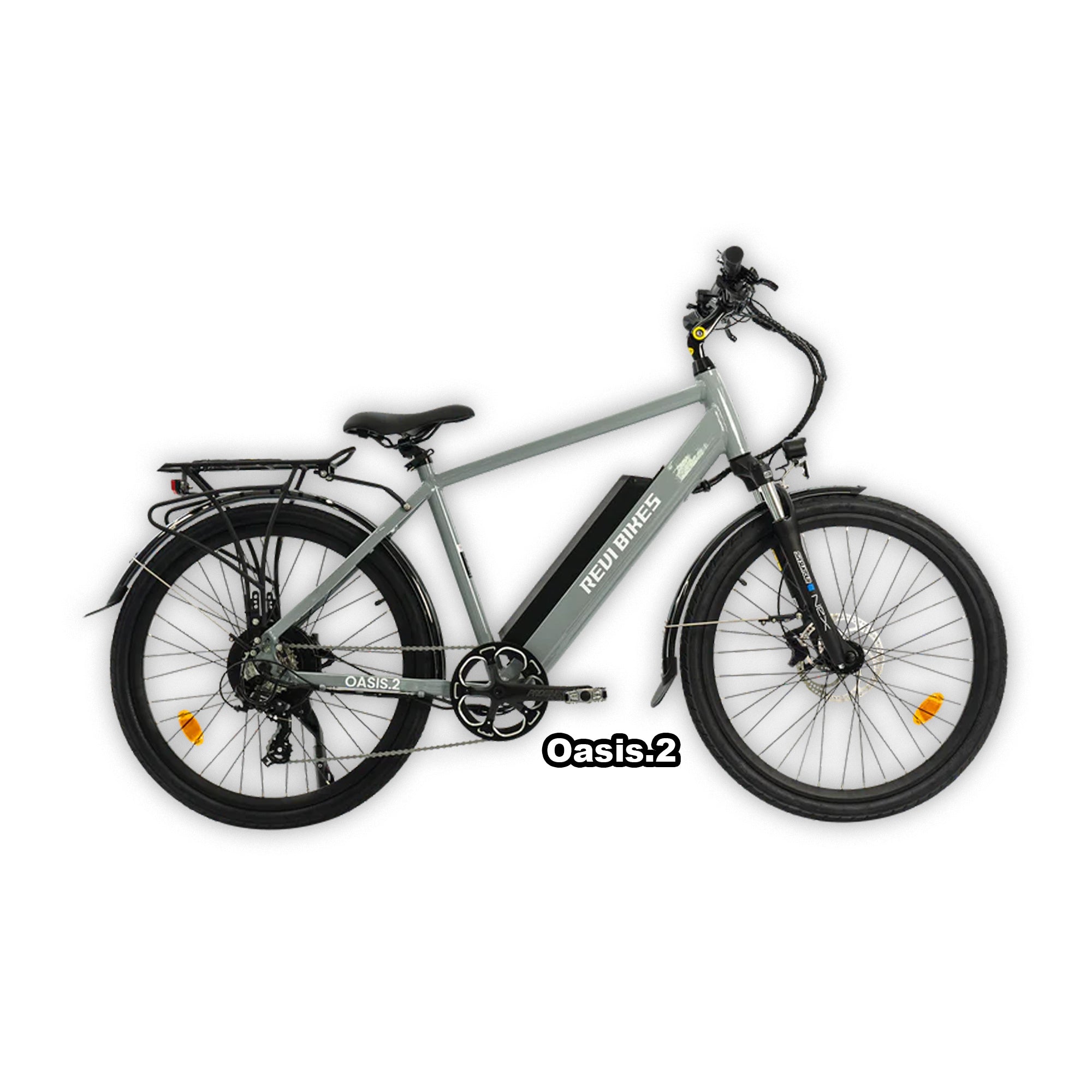 eBike Revi Oasis.2 - Step Thru - Gray - In a Box | eBike Super Shop
