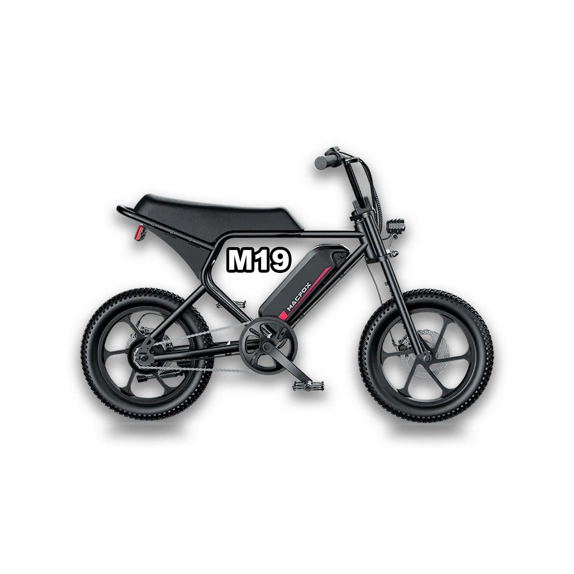 MACFOX M19 Electric e-Moto Style eBike 250 w 36v Step Over electric ...