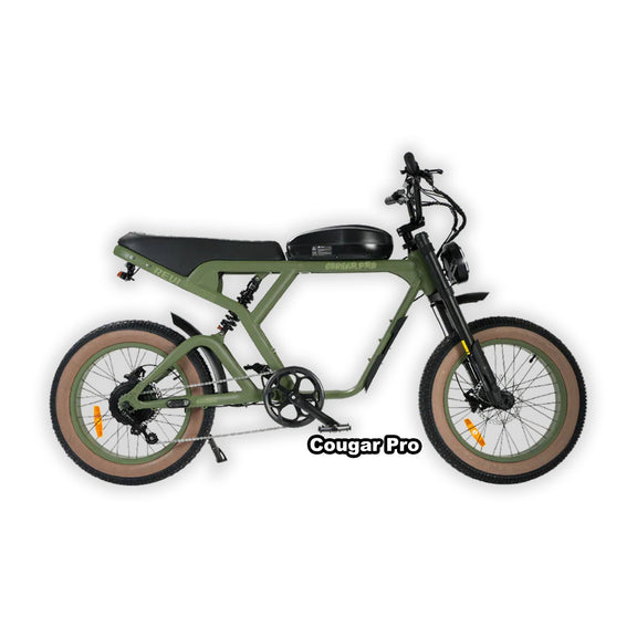 eBike Revi Cougar - Pro - Wild Green - In a Box | eBike Super Shop
