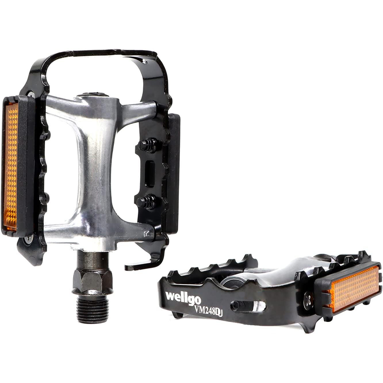 Wellgo Bike Pedals Sets - Sliver - eBike Super Shop